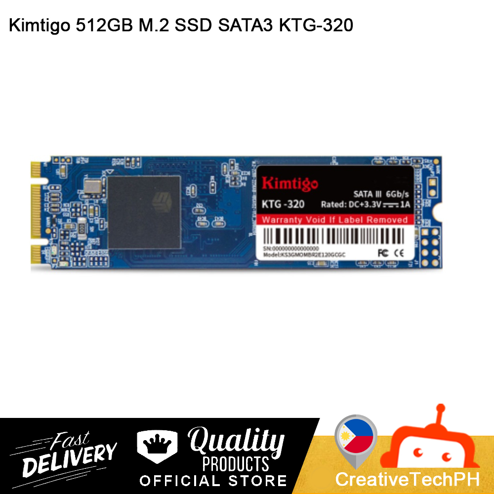 Kimtigo 512GB M.2 SSD SATA3 KTG-320 | Lazada PH