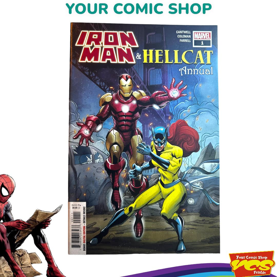 Iron Man and Hellcat Annual 1 A Published Aug 2022 by Marvel Comic Book ...