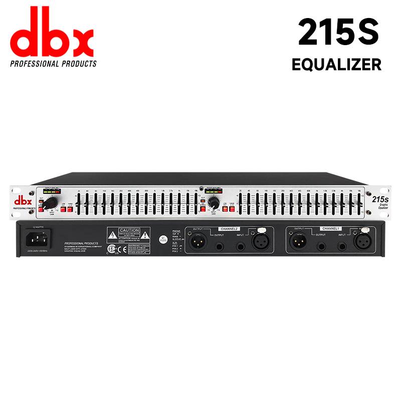 DBX EQ215/215SUB/231SUB/215S/231/231S 2-Series Graphic Equalizer DUAL 15 Band Graphic There is a ...