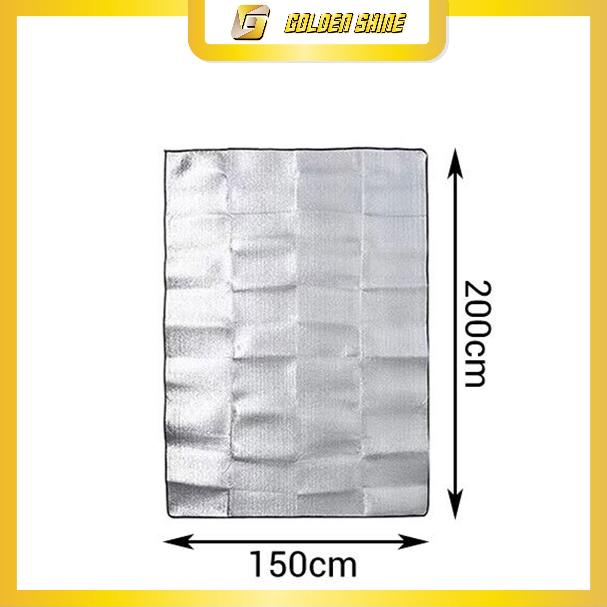 Explorer 2003 double waterproof aluminum foil pad portable outdoor ...