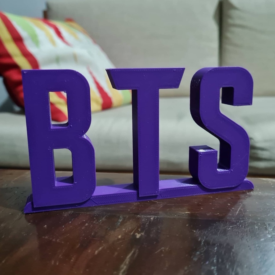 3D Printed Kpop Decor (BTS Army Shield BTS Letters) | Lazada PH