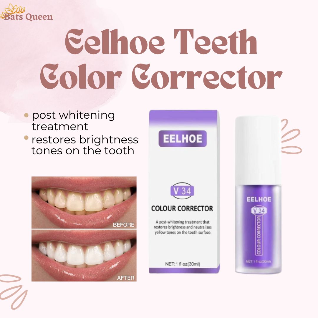 EFFECTIVE 30ML Eelhoe Teeth Whitening Toothpaste Colour Corrector Foam ...