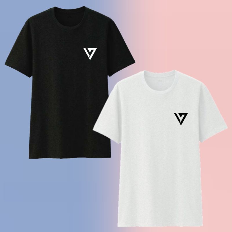 SEVENTEEN SVT pocketsize logo kpop cotton Shirt | Lazada PH