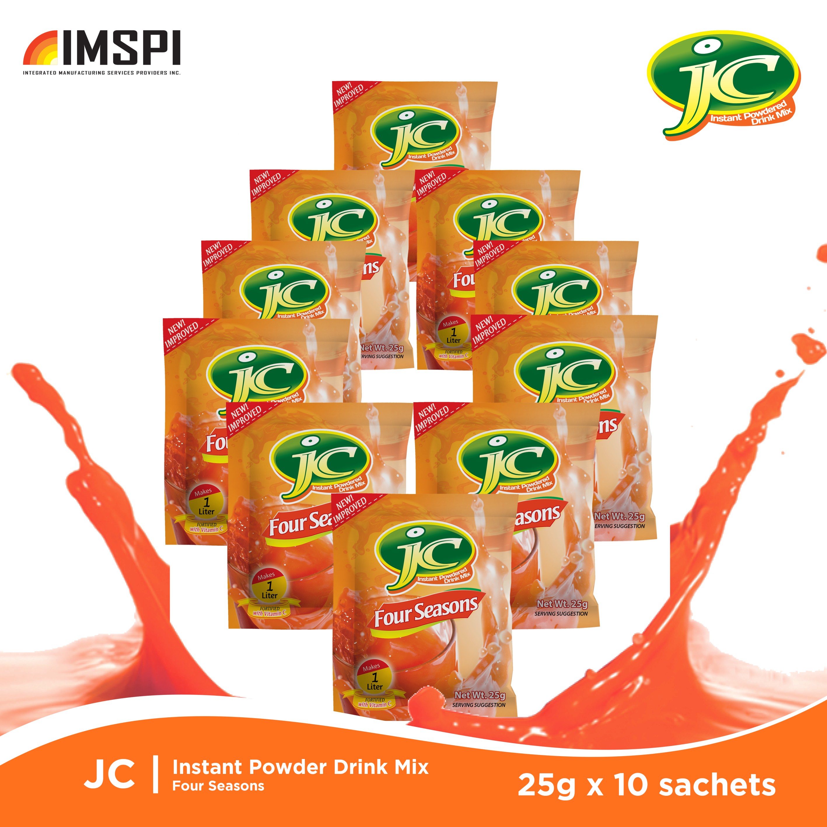 JC Juice Four Seasons 25g x 10 sachets | Lazada PH