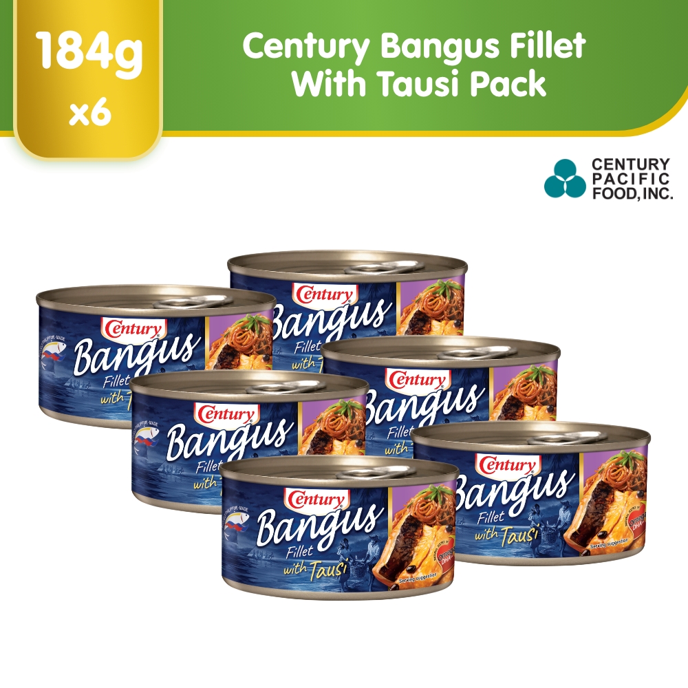 Century Bangus Fillet with Tausi 184g x6 | Lazada PH