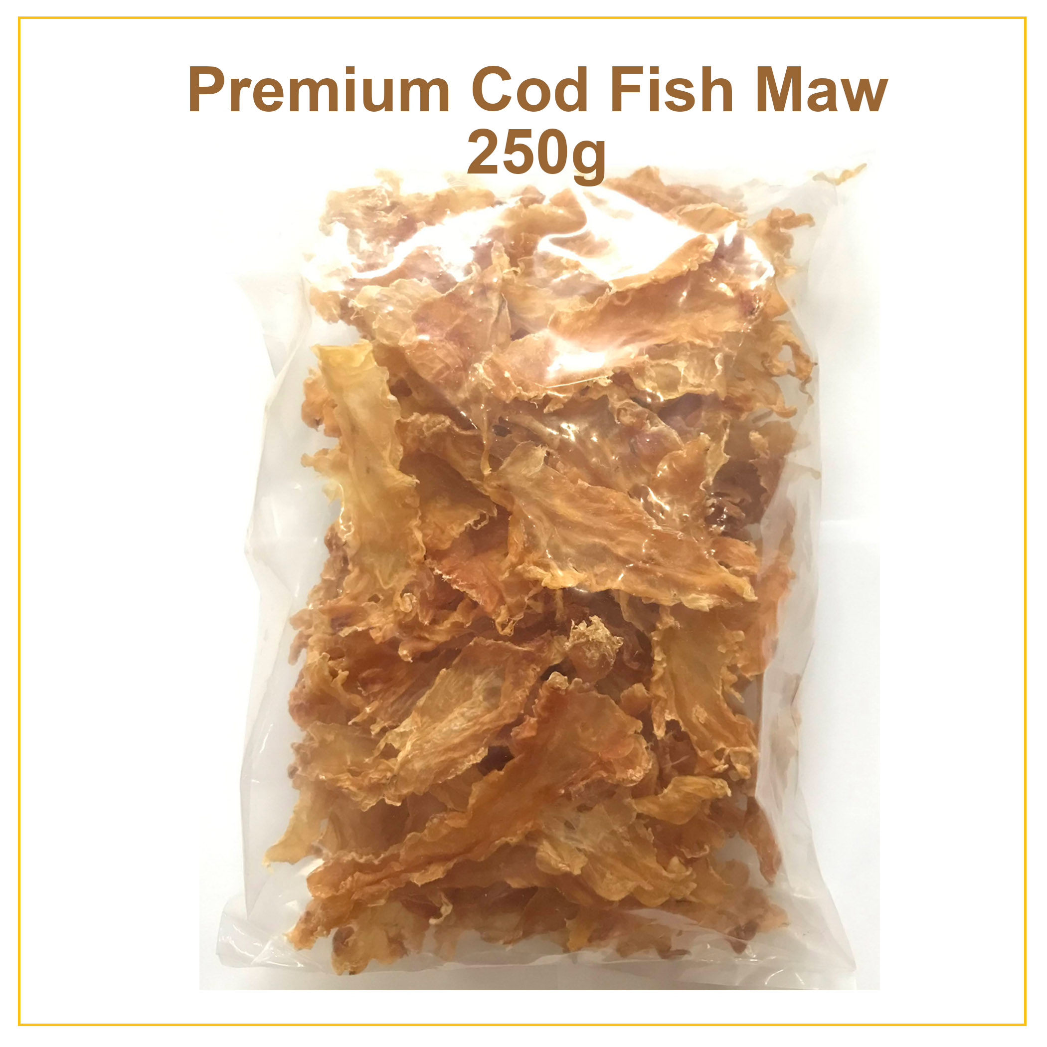 Dried Cod Fish Maw Small 250g | Lazada PH