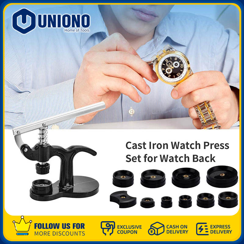 Uniono 12 Different Dies Watch Press Set,18Mm To 50Mm Watch Case Closer ...