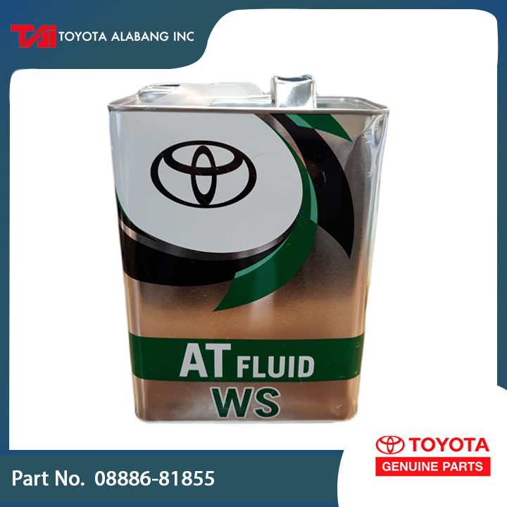 Toyota Genuine ATF AT Fluid WS 4L - ( 08886-81855 ) | Lazada PH