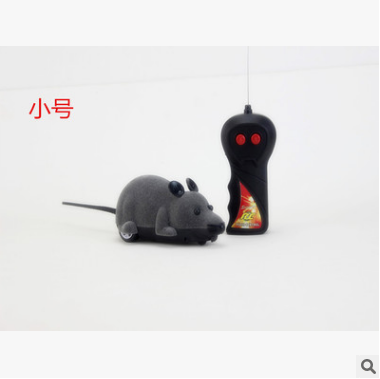 Remote Control Rat Toy Wireless Rat Toy Lectric Flocking Tricky Cat and ...