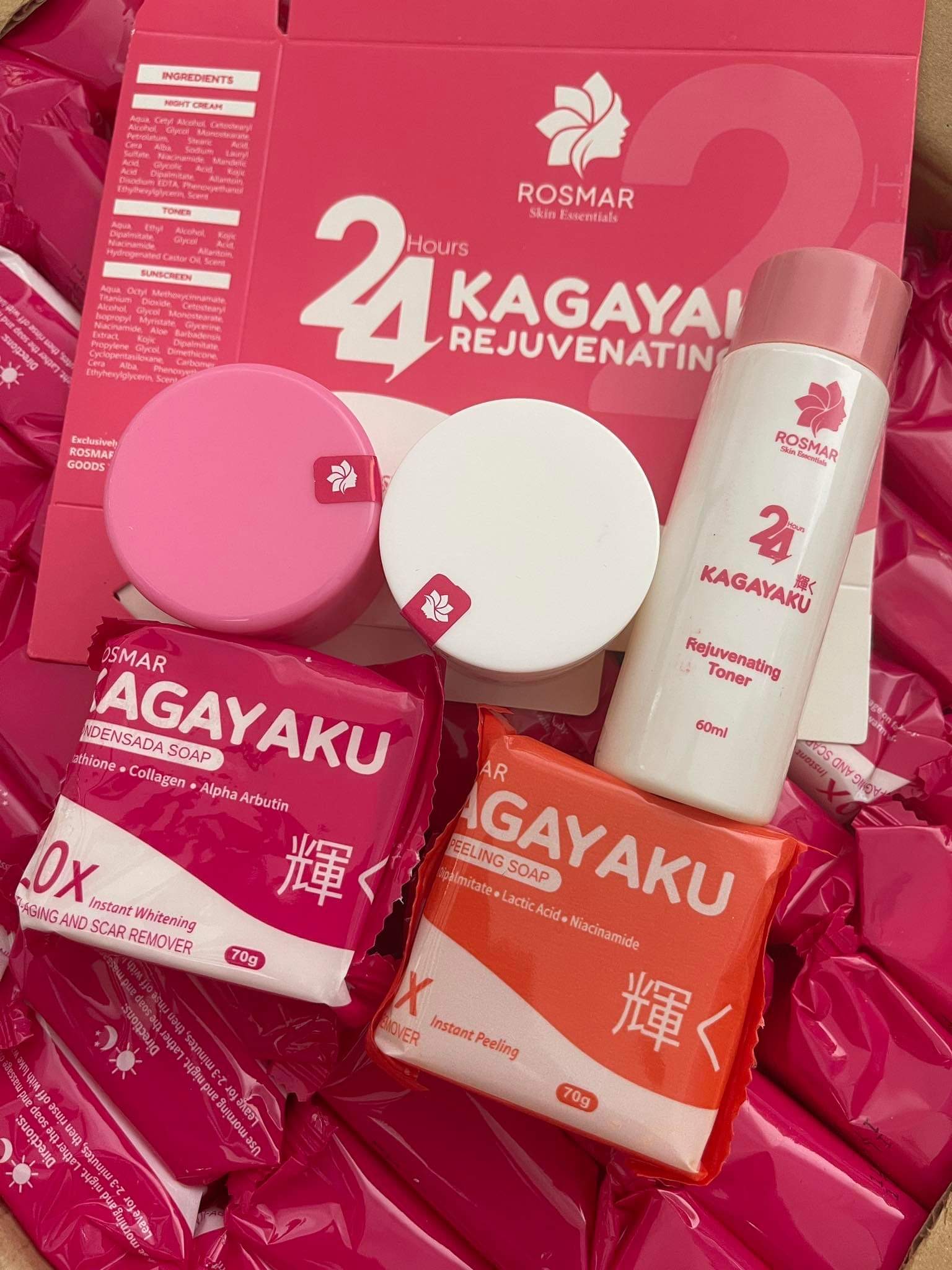 Rosmar Kagayaku Rejuvenating Kit in New Packaging | Lazada PH
