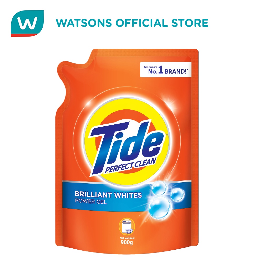 Tide Perfect Clean Brilliant Whites Laundry Detergent Power Gel Refill ...