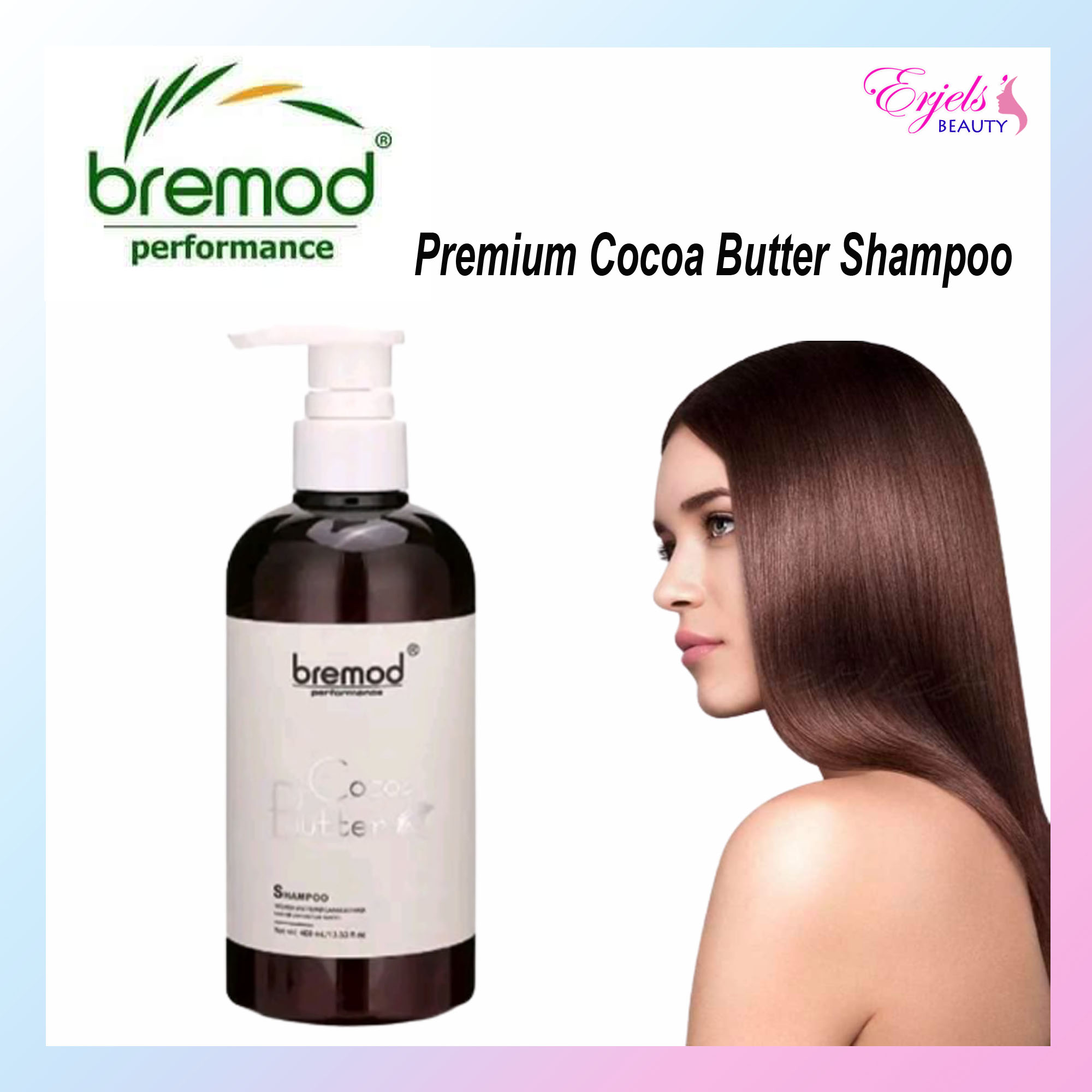 BREMOD Premium Cocoa Butter Shampoo and Conditioner 400ML | Lazada PH