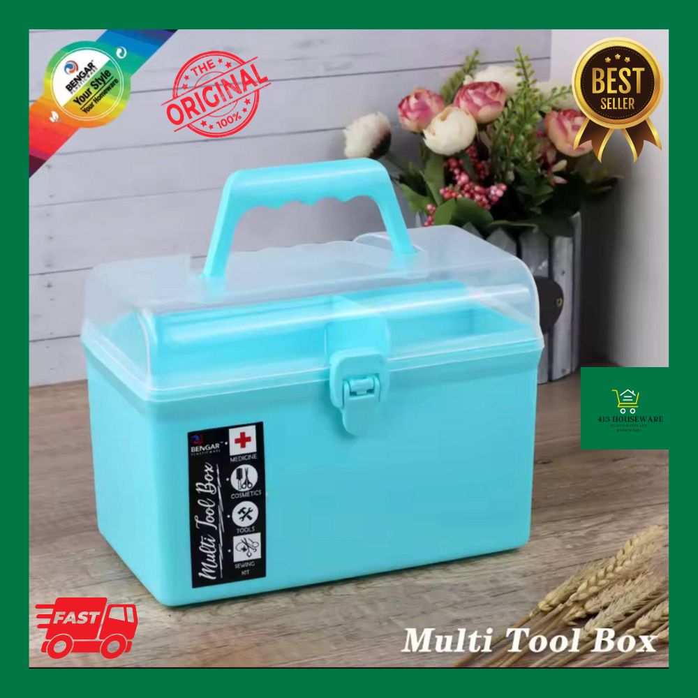 Multi-purpose Storage Box Utility Box Organizer First Aid Kit Medicine ...