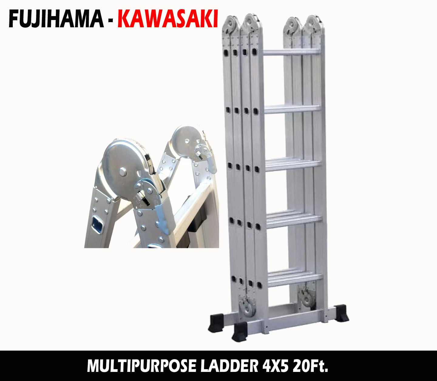 Multi-Purpose LADDER 4X5 20FT (can hold up to 150kg) | Lazada PH