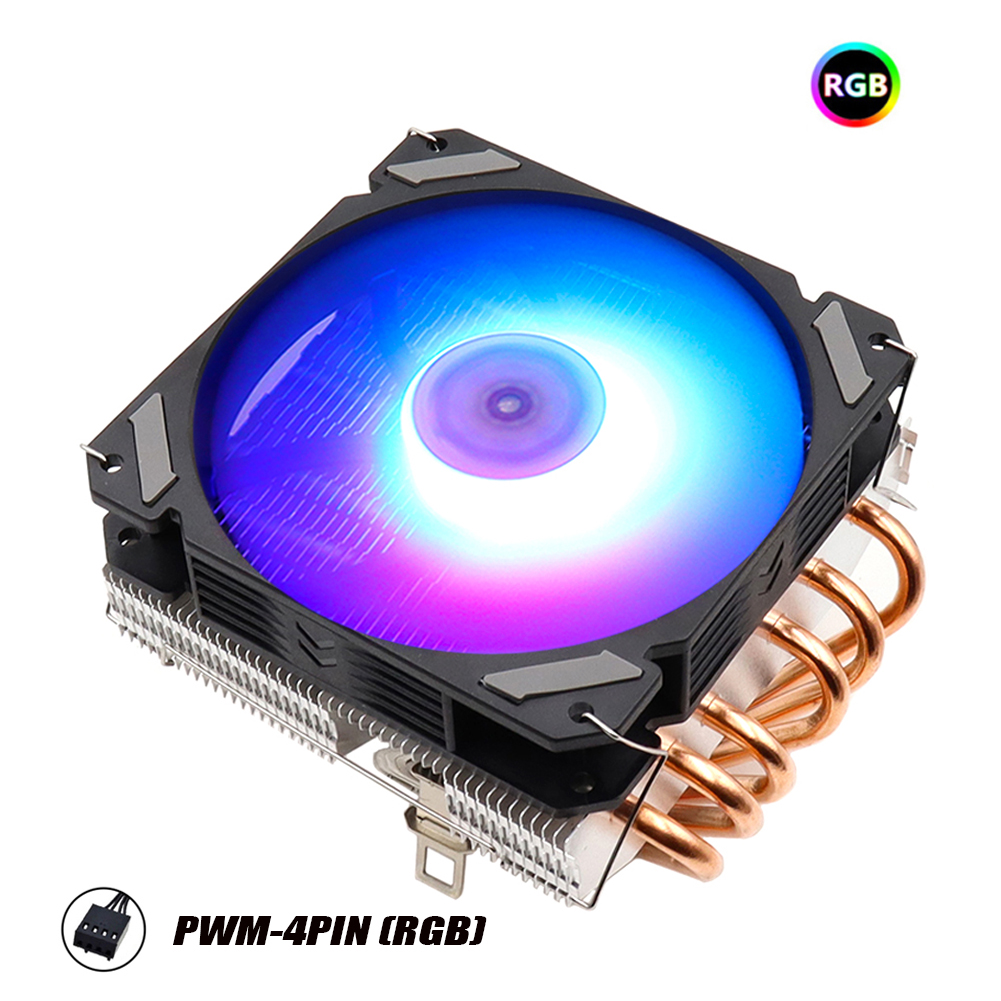 Fan CPU Fan RGB ARGB PWM 4PIN In LGA 1150 1155 1156 1200 1366 2011 X79 ...