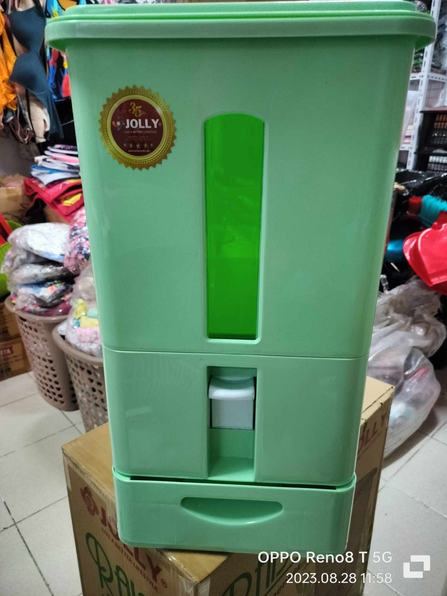 25KGS JOLLY RICE BOX STORAGE | Lazada PH