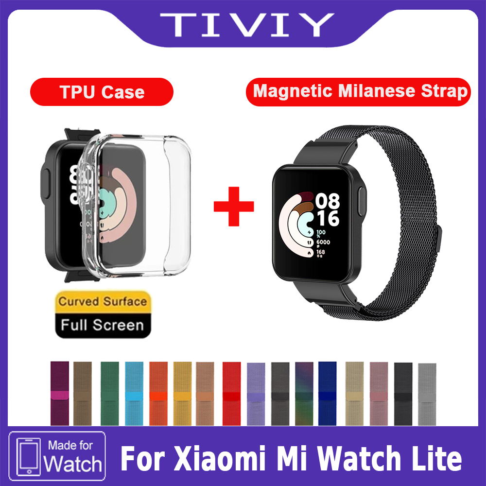 redmi watch 2 liteฟิล์ม TPU Protector Case For Xiaomi Redmi Watch 2 Lite Full Screen Protective ...