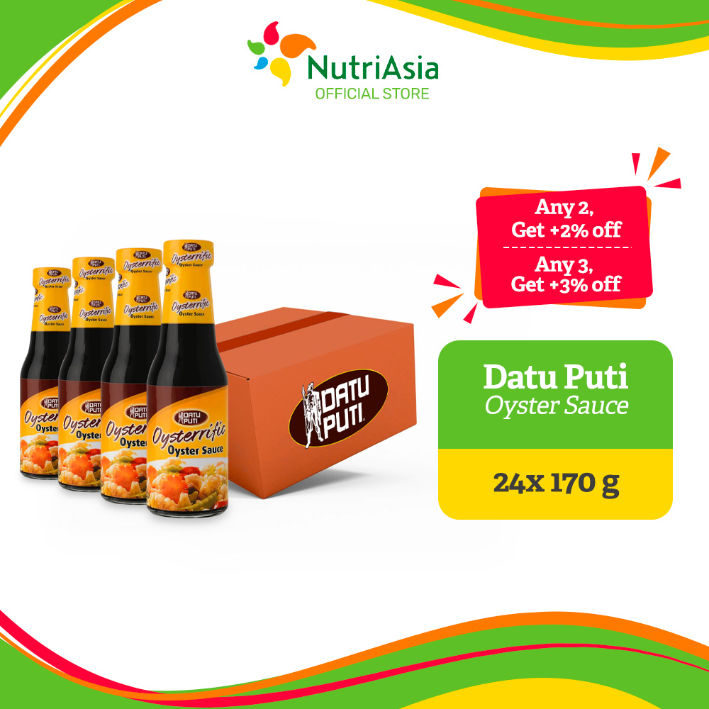 Datu Puti Oysterrific Oyster Sauce 170 g Bundle of 24 | Lazada PH