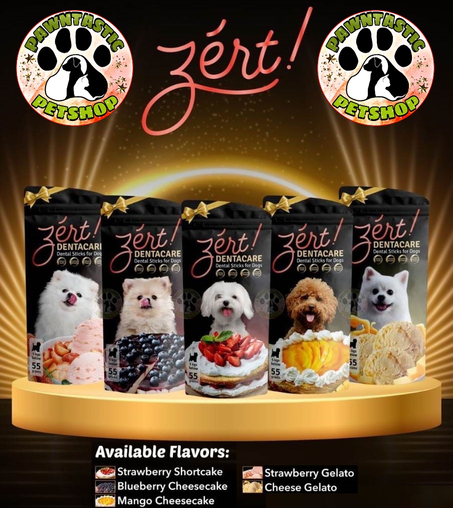 Zert! Dentacare for Dog 55g - Strawberry Shortcake | Lazada PH