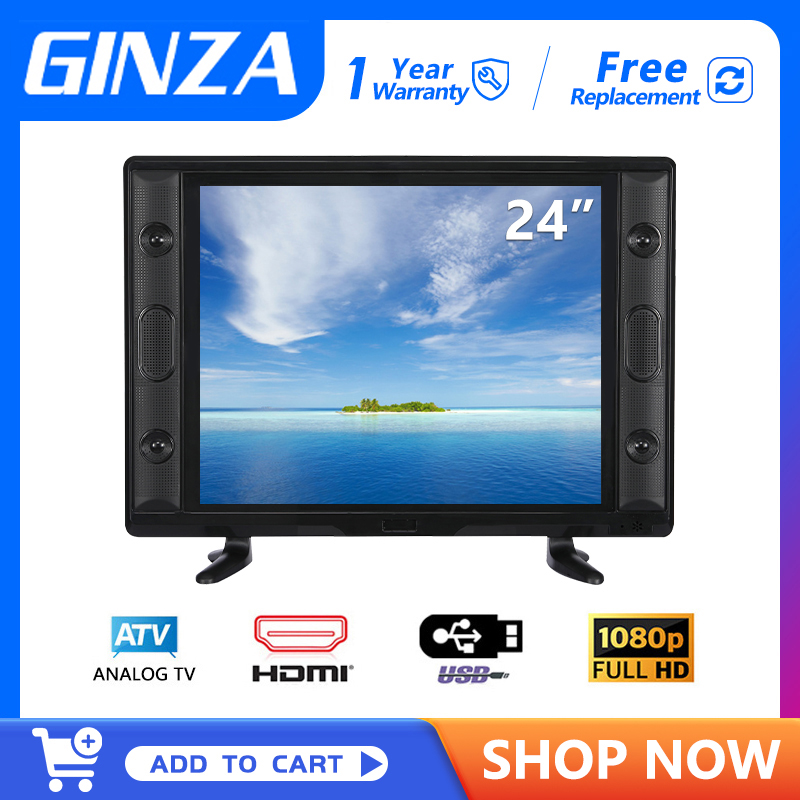 (TV Stand )GINZA 24 Inch TV 32 Inch TV sales LED TV Flat Screen Sale Ultra-slim Not smart tv ...