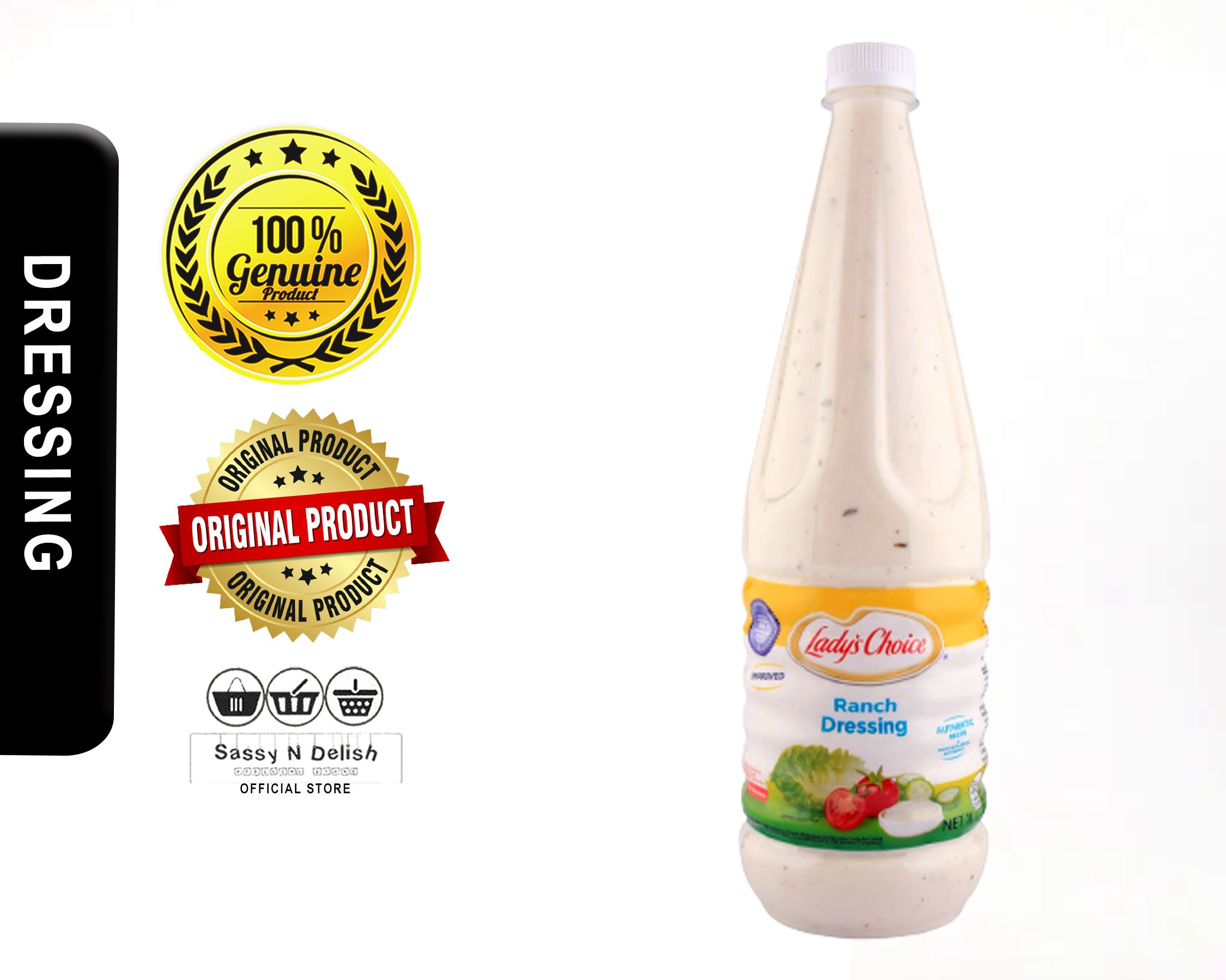Lady's Choice Garlic Ranch Dressing 1L | Lazada PH