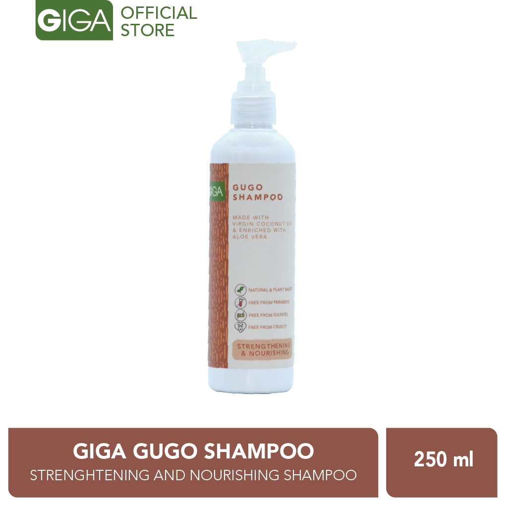 GIGA GUGO SHAMPOO 250ML - Strengthening and Nourishing - All Natural ...