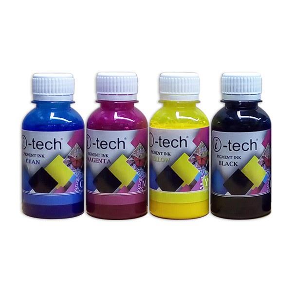 itech PIGMENT INK 100ml cmyk for inkjet printer printing photo paper ...
