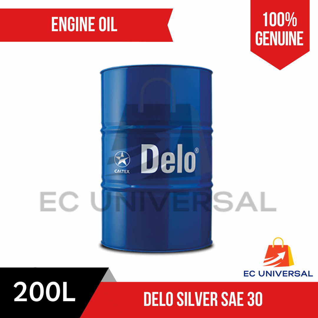 Caltex Diesel Engine Oil Delo Silver SAE 30 Monograde (200L) Liters ...