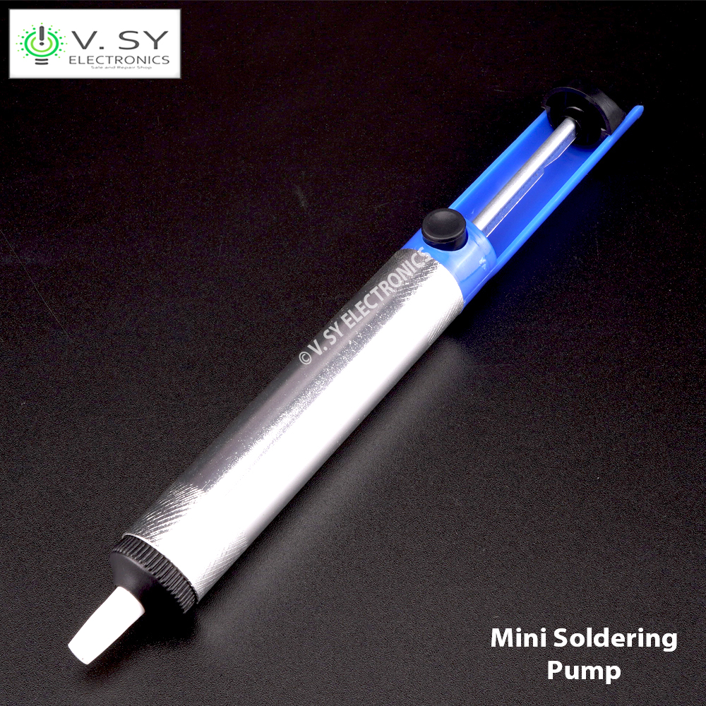 Mini Desoldering Pump Solder Remover Tool Sucker Soldering Lead Suction ...