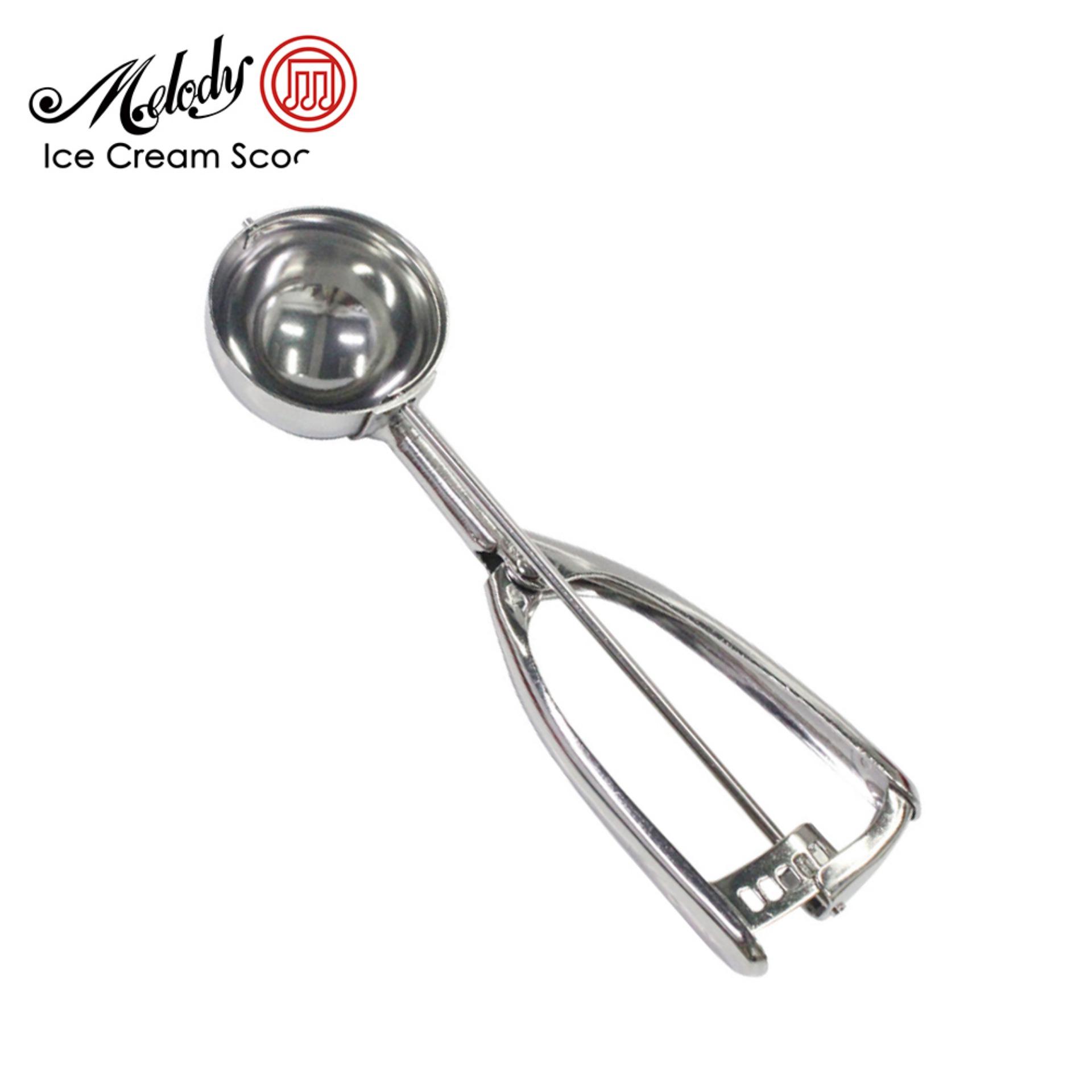 Melody Ice Cream Scoop/Scooper #14 Stainless Steel High Quality (Made ...