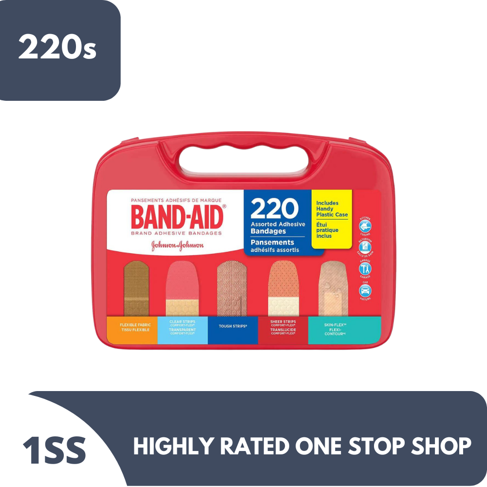 Band-Aid Assorted Bandages 220s | Lazada PH