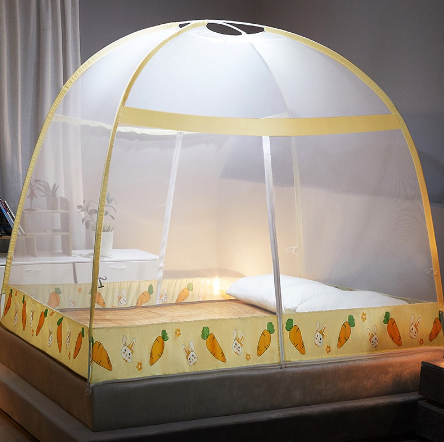 🛒 Folded for Yurt Mosquito Net Little fresh Easy to store Home Living ...