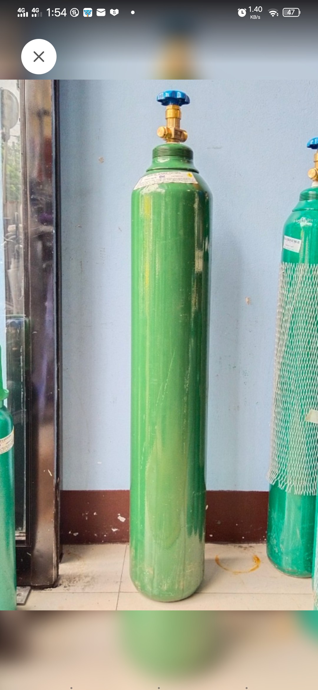 Oxygen Tank With Regulator 20lbs.9kl. | Lazada PH