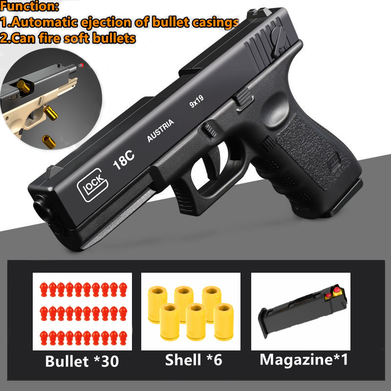 Revolver Pellet gun Airsoftgun Toy Gun M1911 For Adult/Boys Nerfgun ...