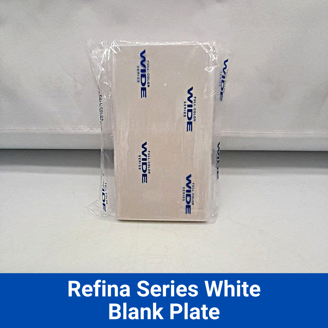 Panasonic White Refina Series 1 Way Switch Set 1 2 or 3 Gang or Blank ...