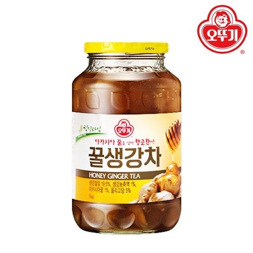 Ottogi Korean Honey Citron Tea Lemon Honey Ginger Aloe Jujube Apple Tea ...