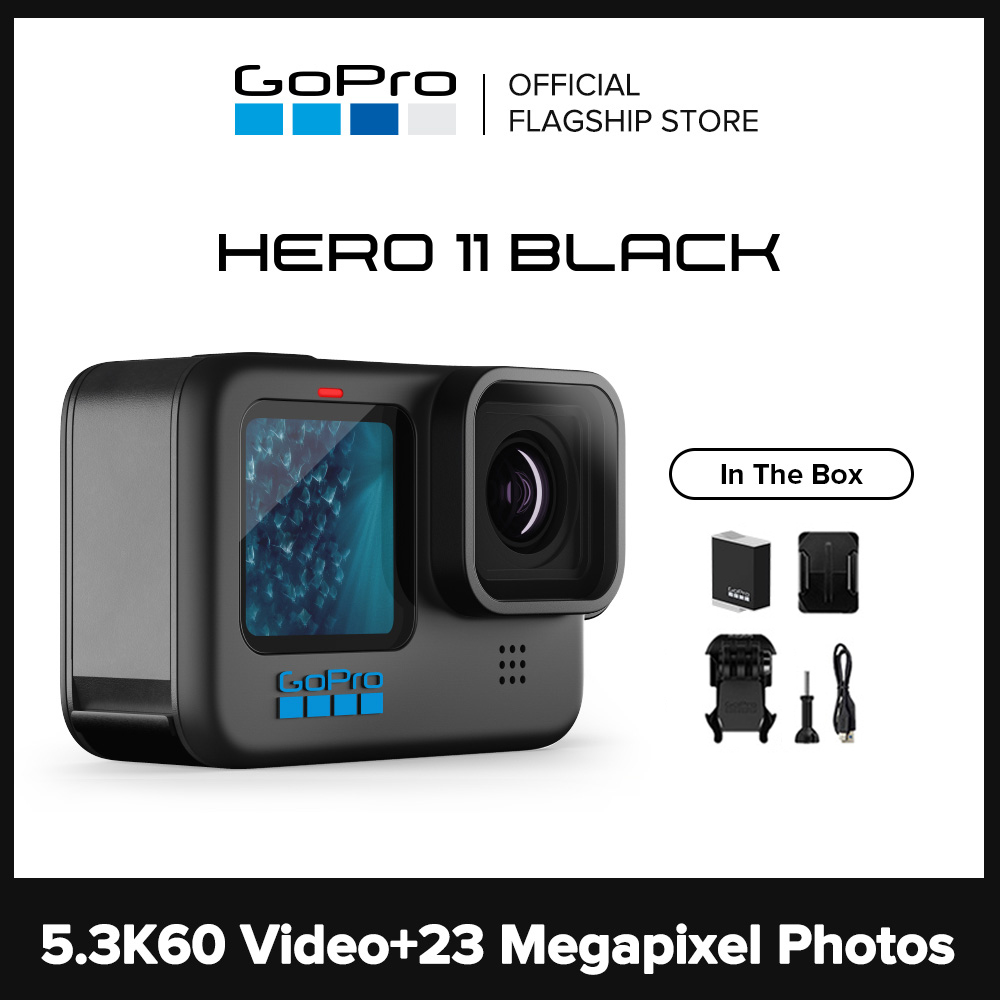 [1 Year Warranty] GoPro HERO11 Black Waterproof Action Camera 5.3K60 ...