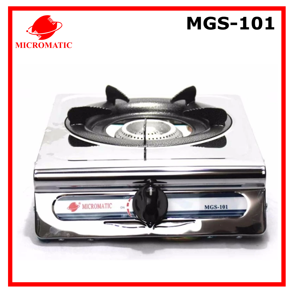 Micromatic MGS-101 Single Burner Gas Stove with Regulator | Lazada PH