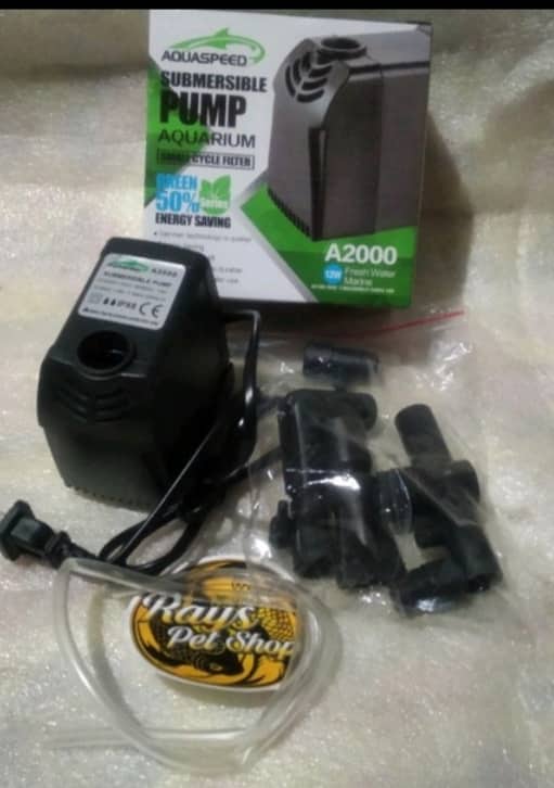 AquaSpeed Submersible Pump (A1100 , A2000 , A3000 , A4000 ) Aquarium ...