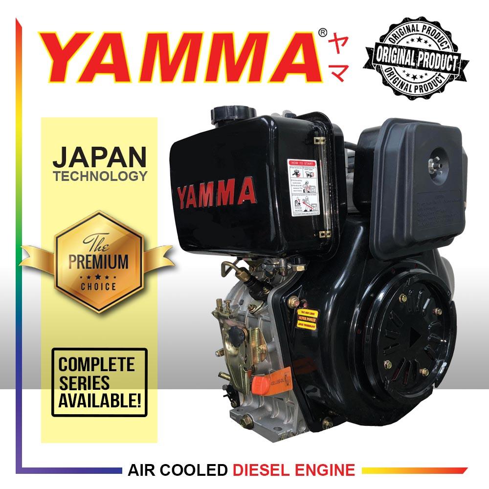 YAMMA 10HP Marine Pulley Air Cooled Diesel Engine | Lazada PH