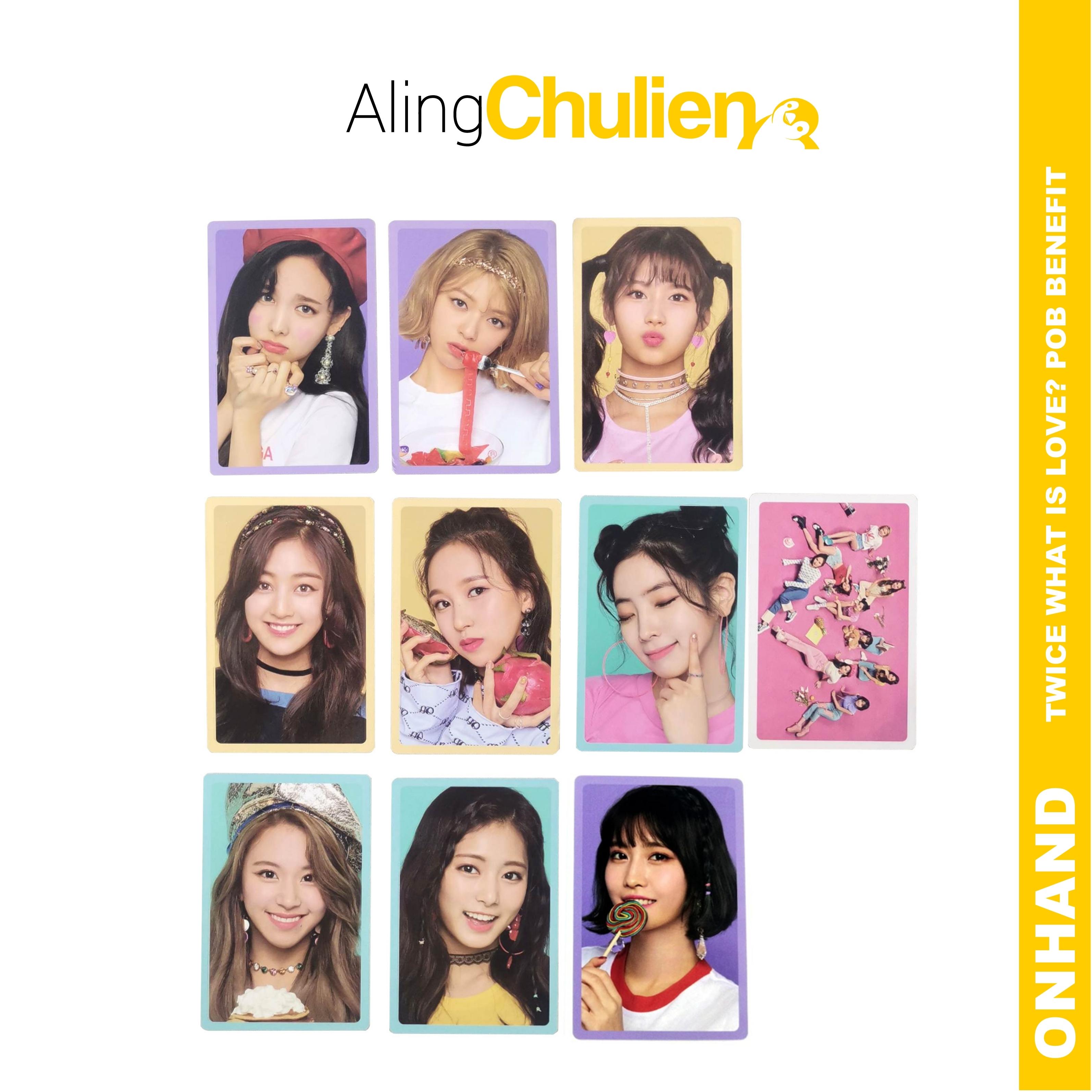 TWICE What Is Love? POB Benefit Photocard Tricolor ver Official | Lazada PH