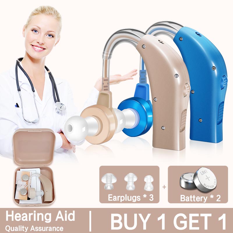 【Buy 1 get 1 free】 100% genuine hearing aid set, suitable for the ...