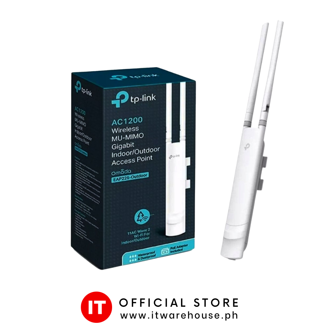 TP-Link EAP225 Outdoor Omada AC1200 Wireless MU-MIMO Gigabit Outdoor TP ...