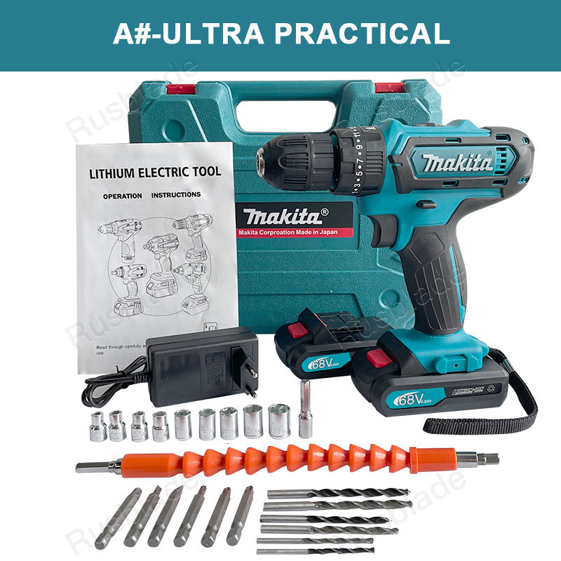 Makita 149V Cordless Hand Drill Set cordless drill heavy duty Electric ...