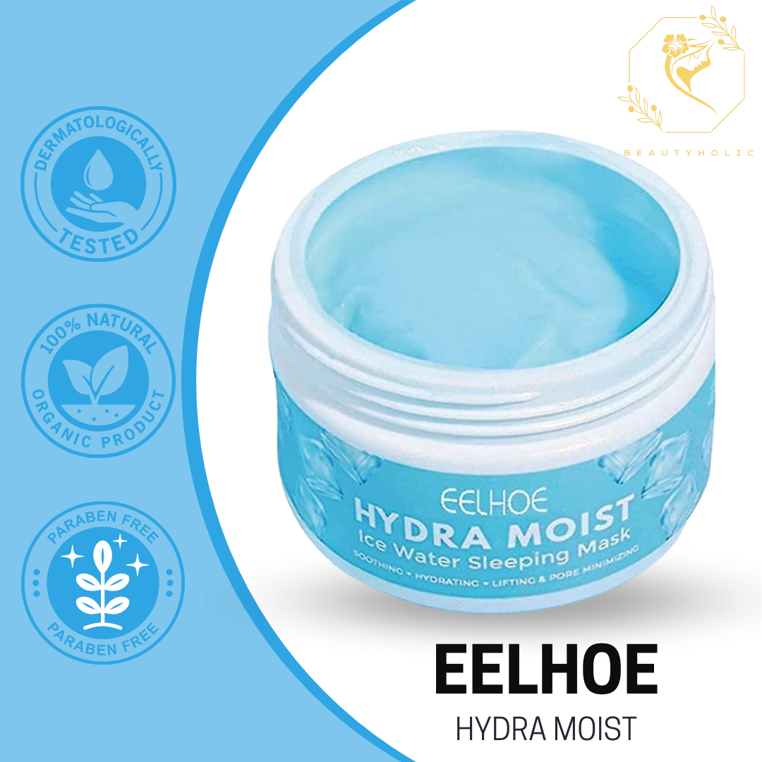EELHOE Hydra Moist Ice Water Sleeping Mask Hyaluronic Acid Moisturizer ...