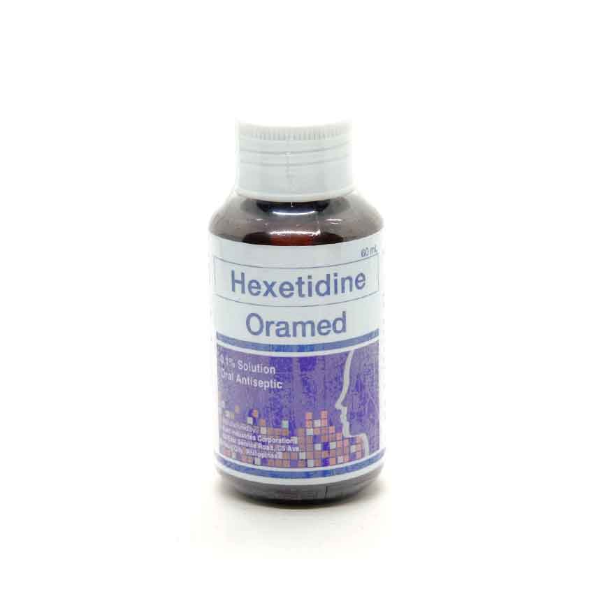 Oramed Hexetidine 0.1% Solution Oral Antiseptic 60ml | Lazada PH