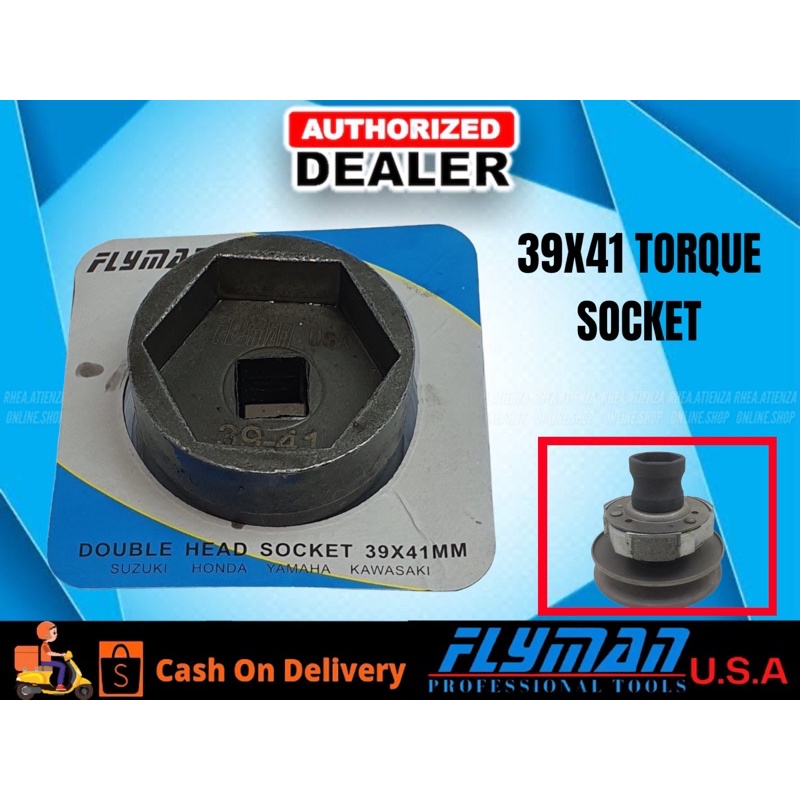 Immediate delivery Flyman 39 x 41 Torque Drive Socket Wrench Flyman ...