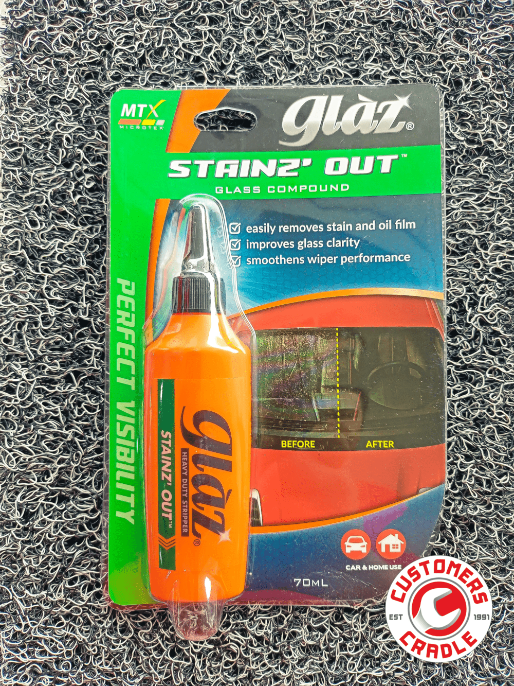 Microtex Glaz Clear to Perfection (Stain Guard, Blinx, Stain'z Out) 70 ...