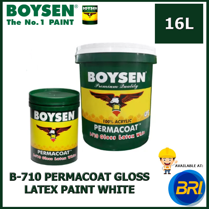 BOYSEN Gloss Latex White 16L | Lazada PH