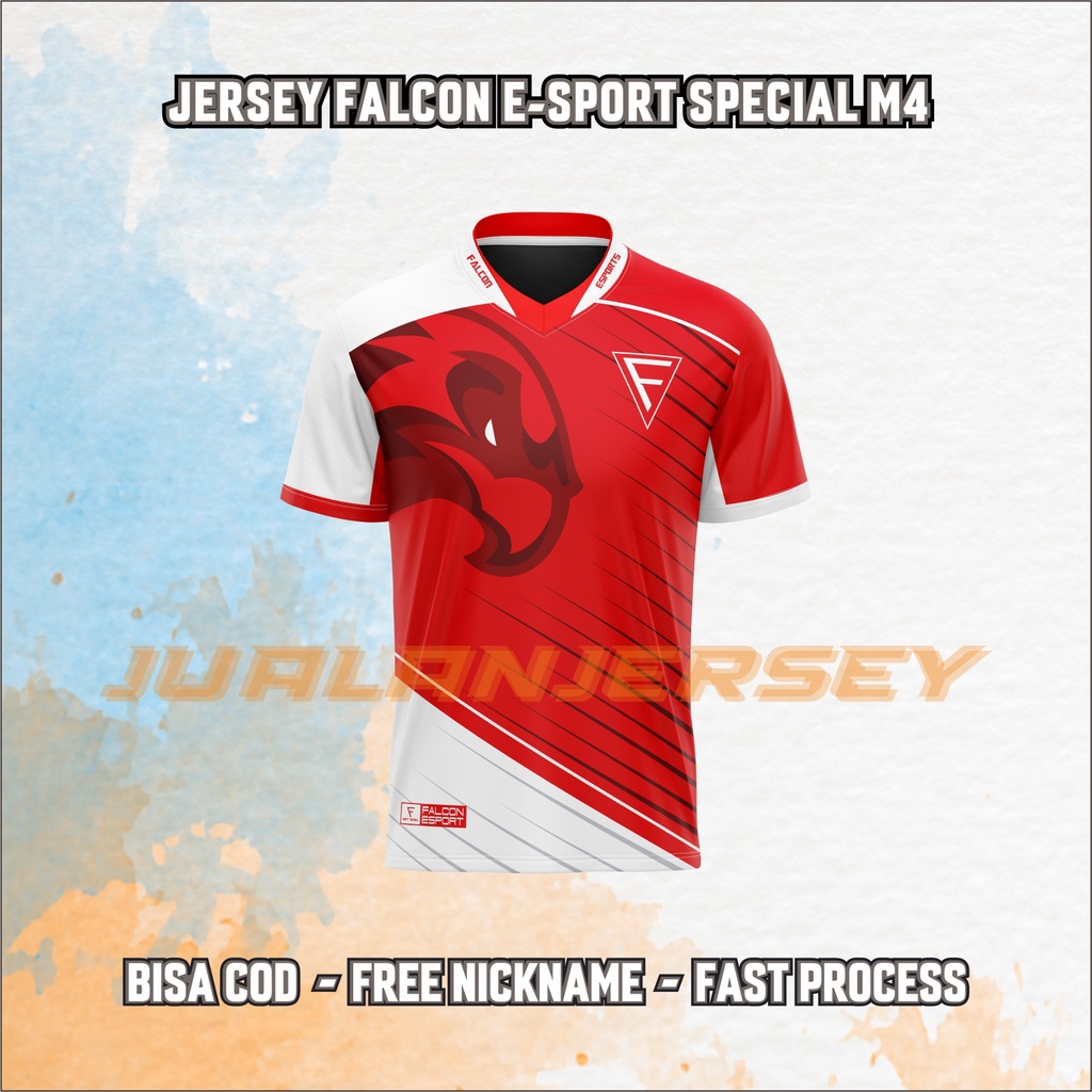 Jersey FALCON ESPORT MYANMAR SPECIAL M4 FREE CUSTOM NICKNAME | Lazada.co.th